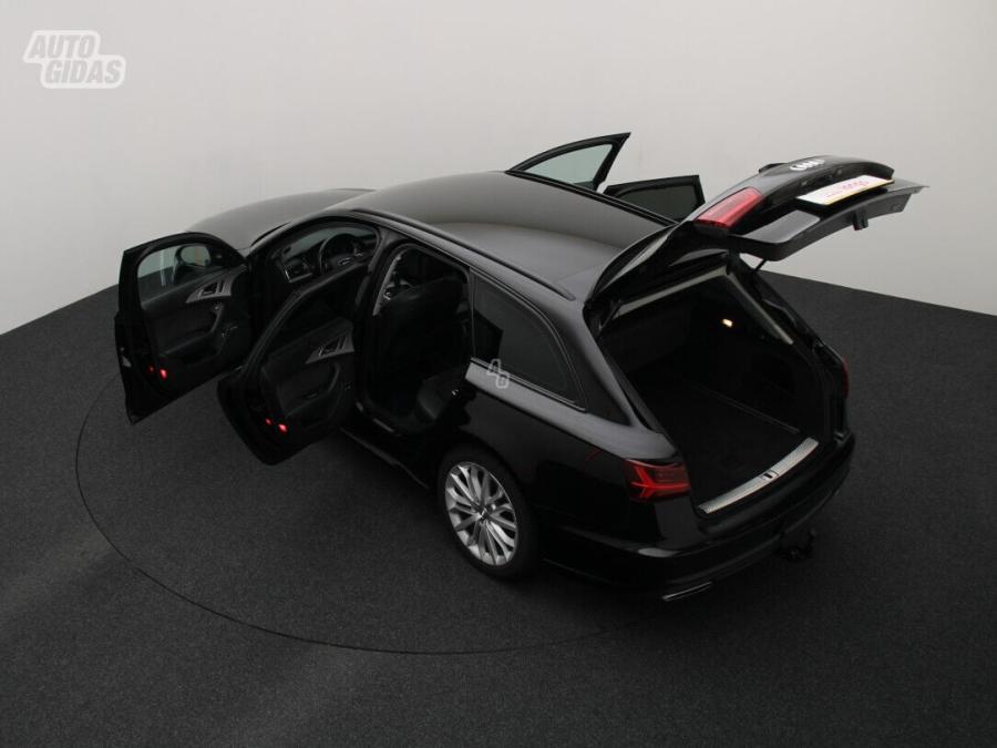 Black Audi A6 2015 in Vilnius, with an engine capacity of 3.00 L and mileage of 281 thousand km for 12899 €, photo 13 on AUTOMOTO.COM.LV