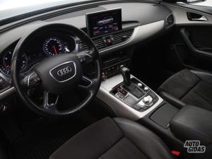 Black Audi A6 2015 in Vilnius, with an engine capacity of 3.00 L and mileage of 281 thousand km for 12899 €, photo 16 on AUTOMOTO.COM.LV