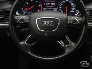 Black Audi A6 2015 in Vilnius, with an engine capacity of 3.00 L and mileage of 281 thousand km for 12899 €, photo 18 on AUTOMOTO.COM.LV