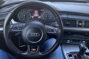 Black Audi A6 2015 in Vilnius, with an engine capacity of 1.97 L and mileage of 289 thousand km for 13500 €, photo 11 on AUTOMOTO.COM.LV