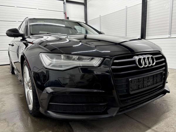 Black Audi A6 2015 in Utena, with an engine capacity of 1.97 L and mileage of 296 thousand km for 10850 €, photo 3 on AUTOMOTO.COM.LV