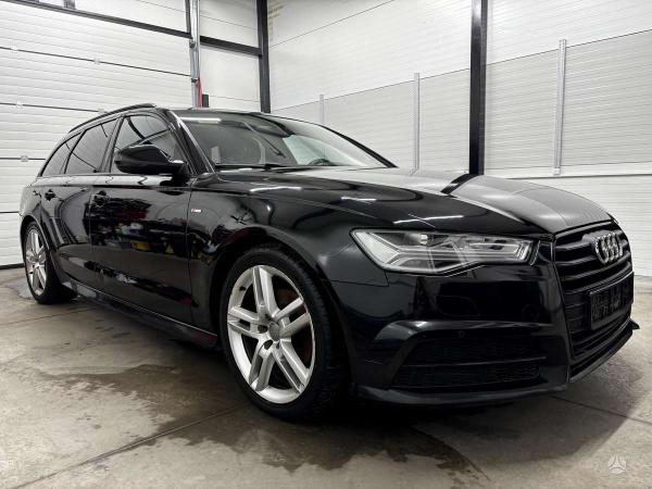 Black Audi A6 2015 in Utena, with an engine capacity of 1.97 L and mileage of 296 thousand km for 10850 €, photo 4 on AUTOMOTO.COM.LV