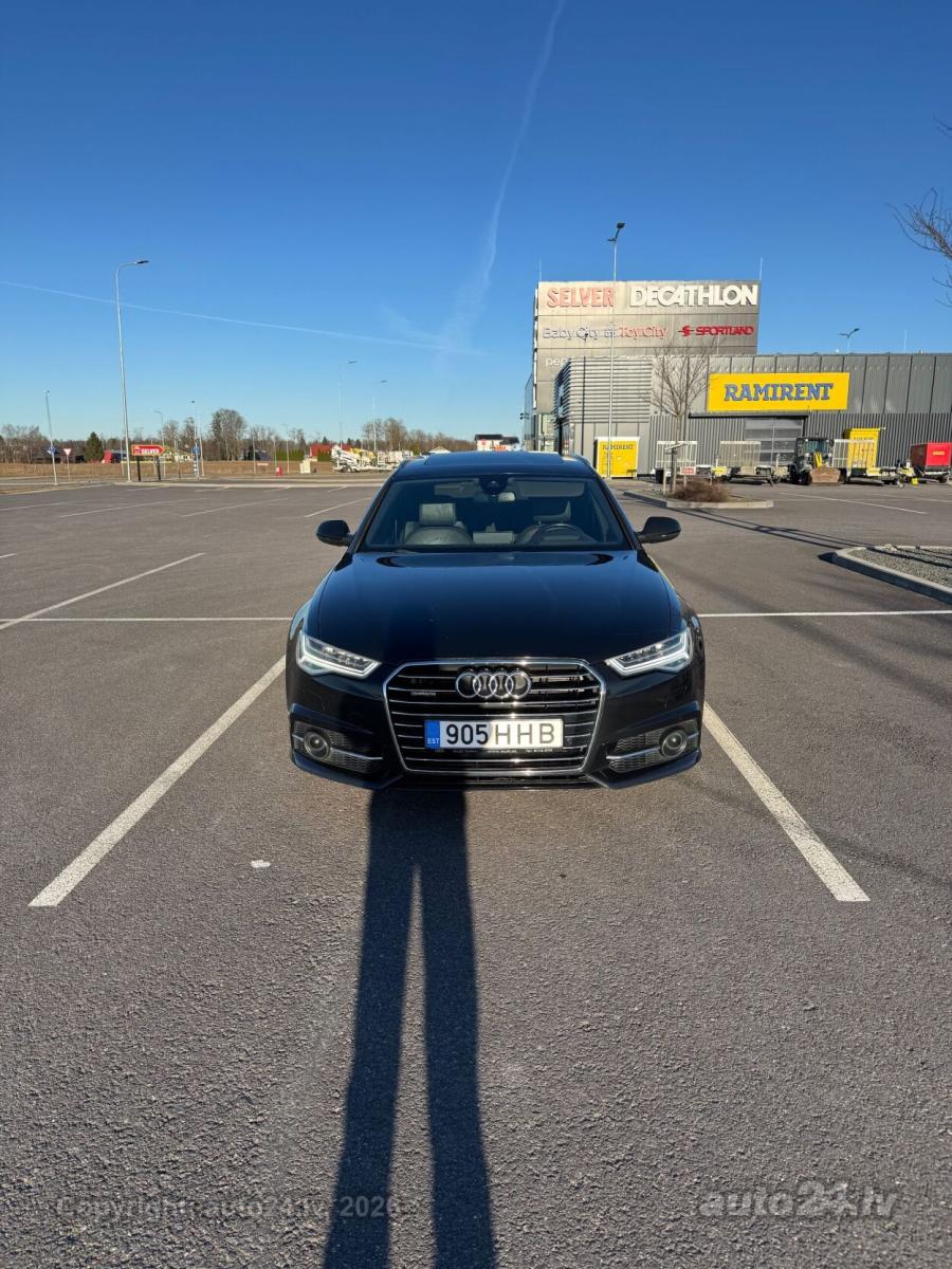 Melns Audi A6 2015 Tallina, ar dzinēja tilpumu 3.00 L un nobraukumu 251 tūkst. km par 24999 €, foto 1 vietnē AUTOMOTO.COM.LV