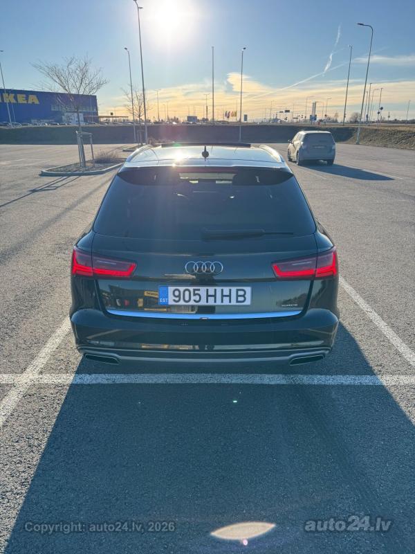Black Audi A6 2015 in Tallinn, with an engine capacity of 3.00 L and mileage of 251 thousand km for 24999 €, photo 3 on AUTOMOTO.COM.LV