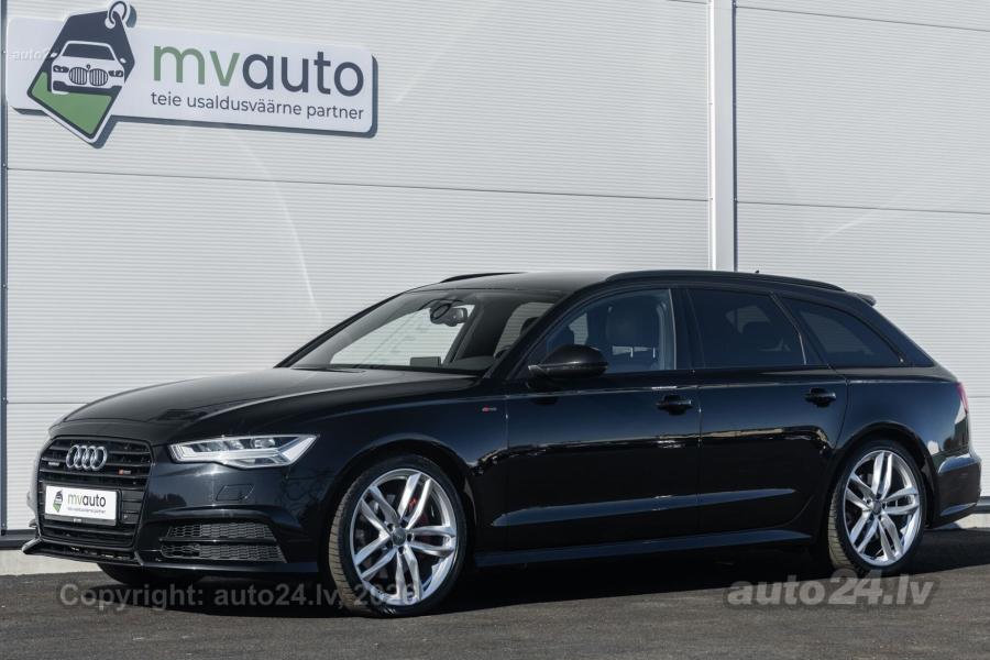 Black Audi A6 2015 in Tallinn, with an engine capacity of 3.00 L and mileage of 256 thousand km for 13990 €, photo 1 on AUTOMOTO.COM.LV