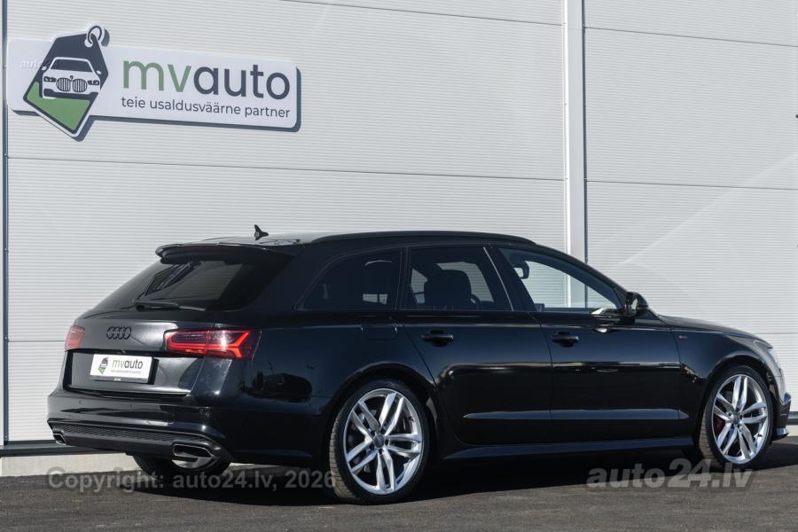 Black Audi A6 2015 in Tallinn, with an engine capacity of 3.00 L and mileage of 256 thousand km for 13990 €, photo 3 on AUTOMOTO.COM.LV
