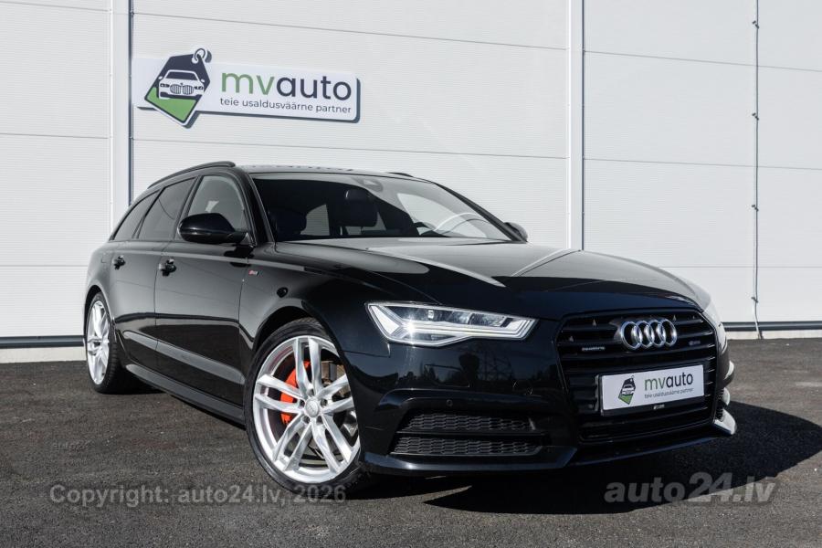 Black Audi A6 2015 in Tallinn, with an engine capacity of 3.00 L and mileage of 256 thousand km for 13990 €, photo 6 on AUTOMOTO.COM.LV