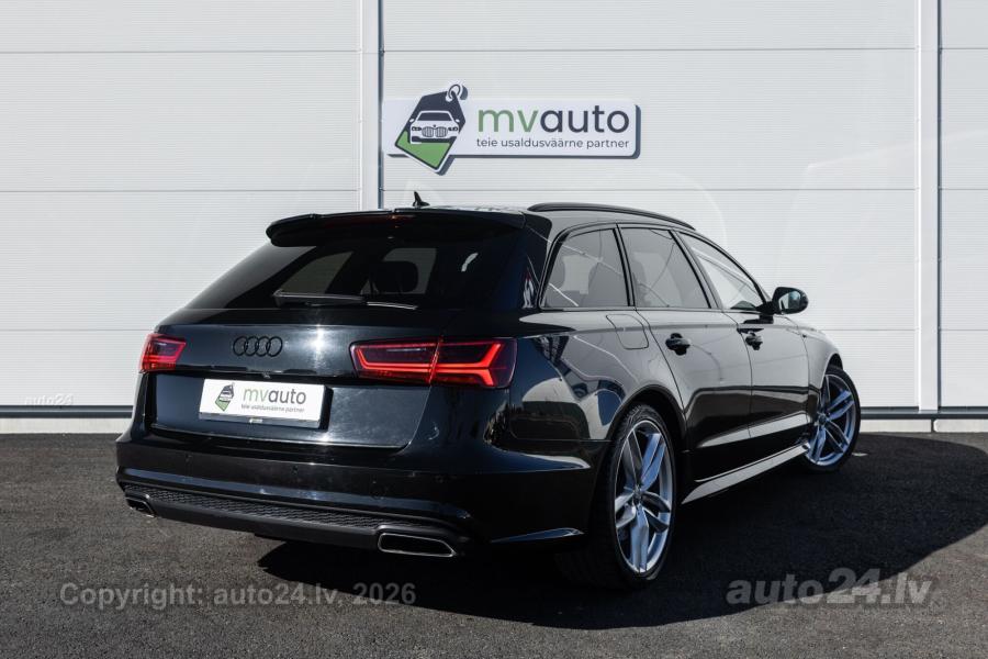 Black Audi A6 2015 in Tallinn, with an engine capacity of 3.00 L and mileage of 256 thousand km for 13990 €, photo 7 on AUTOMOTO.COM.LV