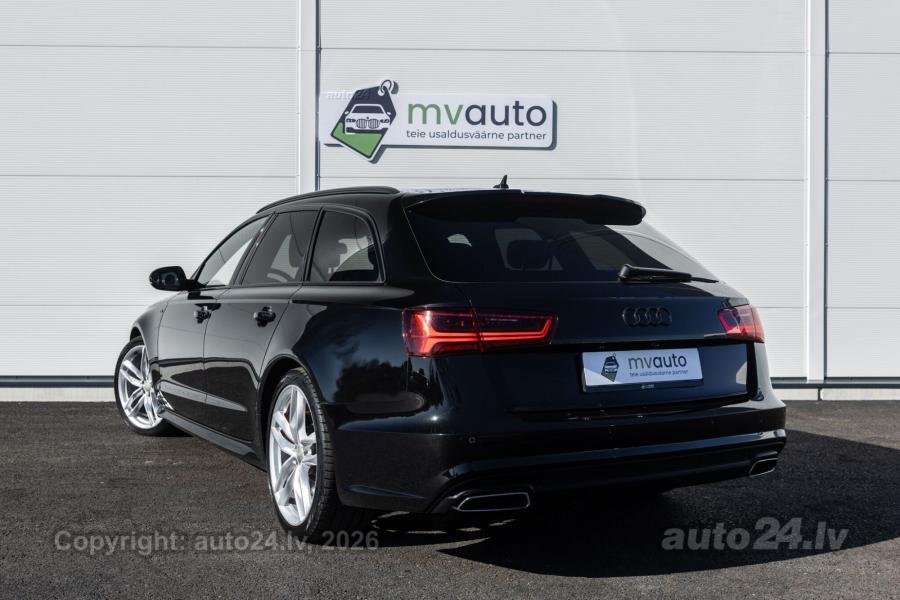 Black Audi A6 2015 in Tallinn, with an engine capacity of 3.00 L and mileage of 256 thousand km for 13990 €, photo 9 on AUTOMOTO.COM.LV