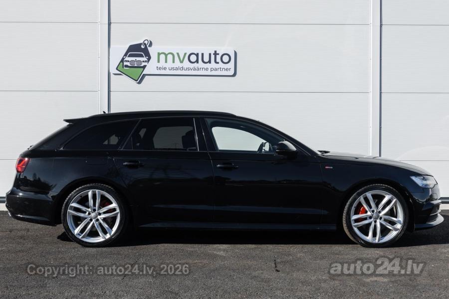 Black Audi A6 2015 in Tallinn, with an engine capacity of 3.00 L and mileage of 256 thousand km for 13990 €, photo 11 on AUTOMOTO.COM.LV