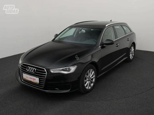 Black Audi A6 2015 in Vilnius, with an engine capacity of 2.00 L and mileage of 241 thousand km for 13399 €, photo 1 on AUTOMOTO.COM.LV