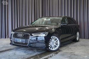 Black Audi A6 2015 in Marijampole, with an engine capacity of 2.00 L and mileage of 242 thousand km for 14450 €, photo 6 on AUTOMOTO.COM.LV