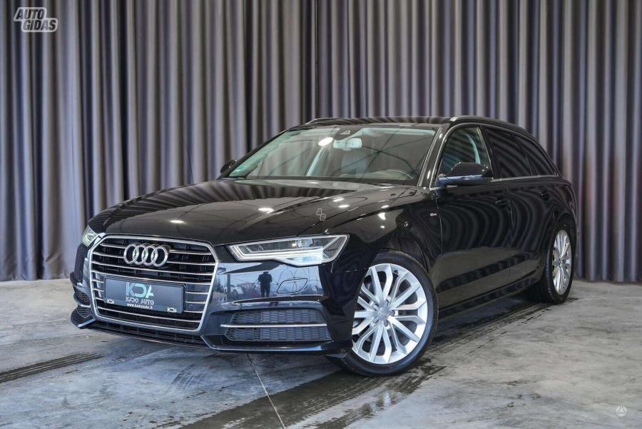 Black Audi A6 2015 in Marijampole, with an engine capacity of 2.00 L and mileage of 242 thousand km for 14450 €, photo 6 on AUTOMOTO.COM.LV