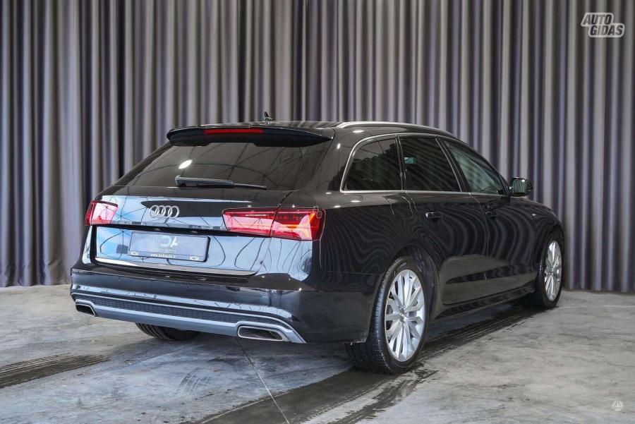 Black Audi A6 2015 in Marijampole, with an engine capacity of 2.00 L and mileage of 242 thousand km for 14450 €, photo 12 on AUTOMOTO.COM.LV