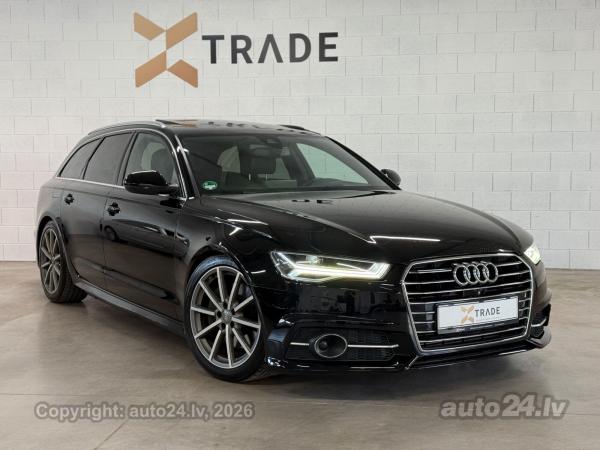 Black Audi A6 2015 in Parnu, with an engine capacity of 3.00 L and mileage of 241 thousand km for 14490 €, photo 1 on AUTOMOTO.COM.LV