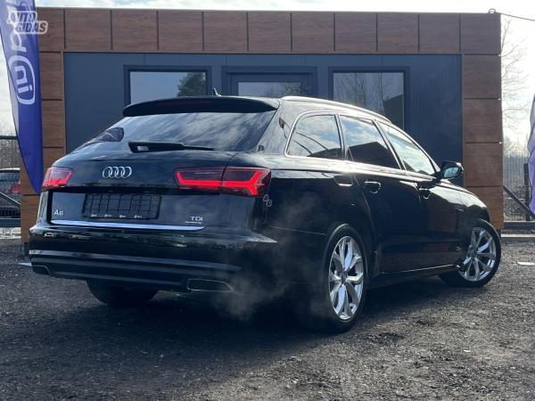 Black Audi A6 2015 in Kaunas, with an engine capacity of 3.00 L and mileage of 155 thousand km for 14900 €, photo 4 on AUTOMOTO.COM.LV