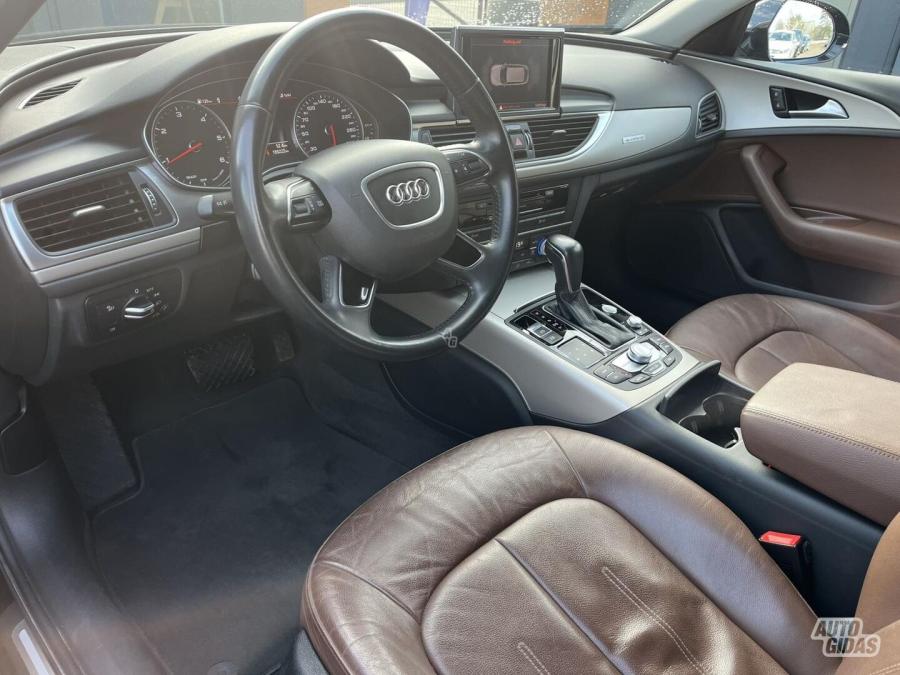 Melns Audi A6 2015 Kauņa, ar dzinēja tilpumu 3.00 L un nobraukumu 155 tūkst. km par 14900 €, foto 9 vietnē AUTOMOTO.COM.LV