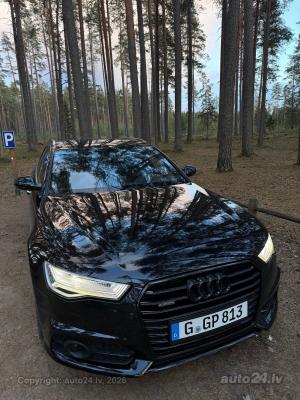 Melns Audi A6 2015 Veru, ar dzinēja tilpumu 3.00 L un nobraukumu 245 tūkst. km par 19500 €, foto  vietnē AUTOMOTO.COM.LV