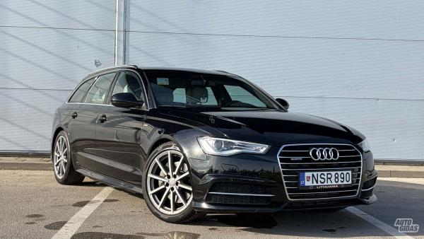 Black Audi A6 2015 in Panevezys, with an engine capacity of 3.00 L and mileage of 202 thousand km for 15000 €, photo 1 on AUTOMOTO.COM.LV