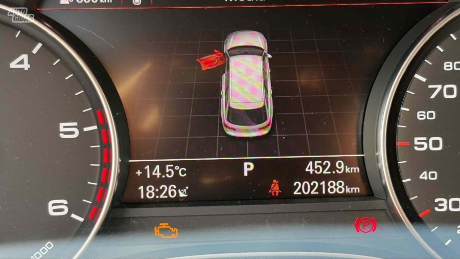 Черный Ауди А6 2015 в Паневежис, объемом двигателя 3.00 л и пробегом 202 тыс. км за 15000 €, фото 16 на AUTOMOTO.COM.LV