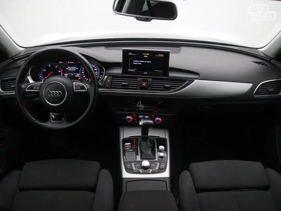 Black Audi A6 2015 in Vilnius, with an engine capacity of 2.00 L and mileage of 253 thousand km for 12199 €, photo 3 on AUTOMOTO.COM.LV