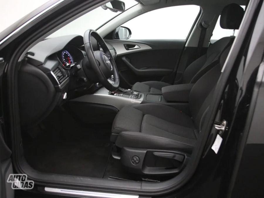 Black Audi A6 2015 in Vilnius, with an engine capacity of 2.00 L and mileage of 253 thousand km for 12199 €, photo 5 on AUTOMOTO.COM.LV