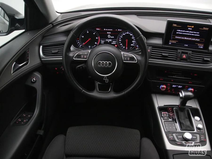 Black Audi A6 2015 in Vilnius, with an engine capacity of 2.00 L and mileage of 253 thousand km for 12199 €, photo 18 on AUTOMOTO.COM.LV