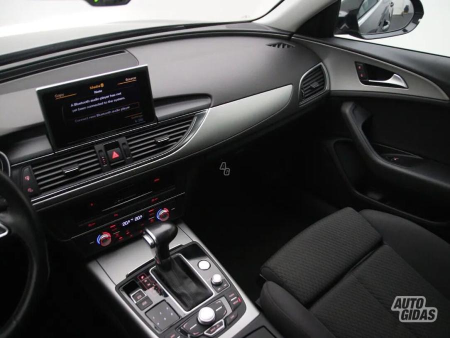 Black Audi A6 2015 in Vilnius, with an engine capacity of 2.00 L and mileage of 253 thousand km for 12199 €, photo 22 on AUTOMOTO.COM.LV