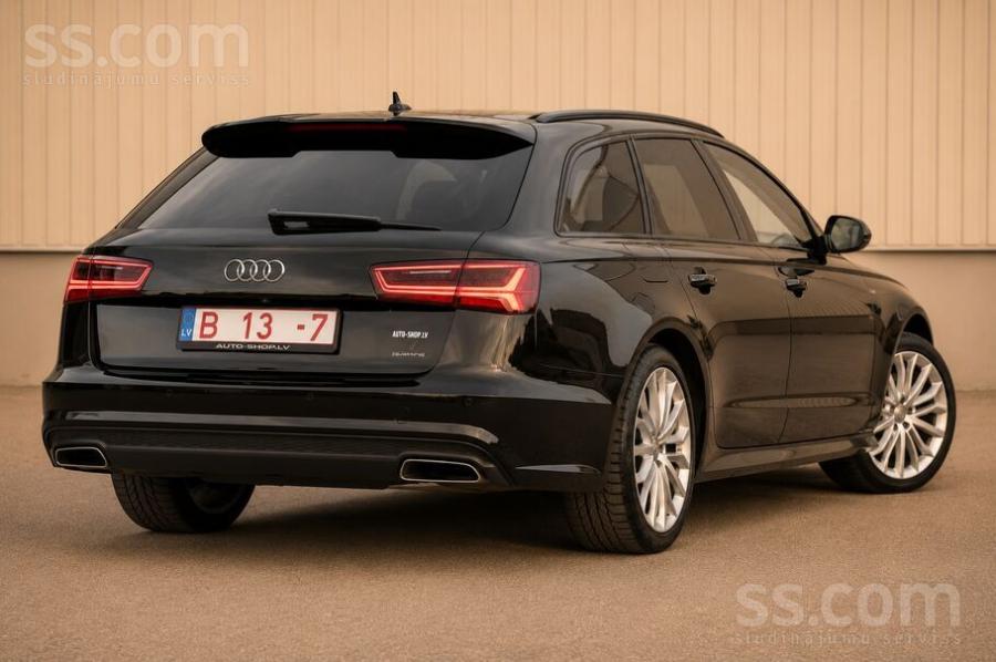 Melns Audi A6 2015 Tukums, ar dzinēja tilpumu 3.00 L un nobraukumu 252 tūkst. km par 15500 €, foto 4 vietnē AUTOMOTO.COM.LV