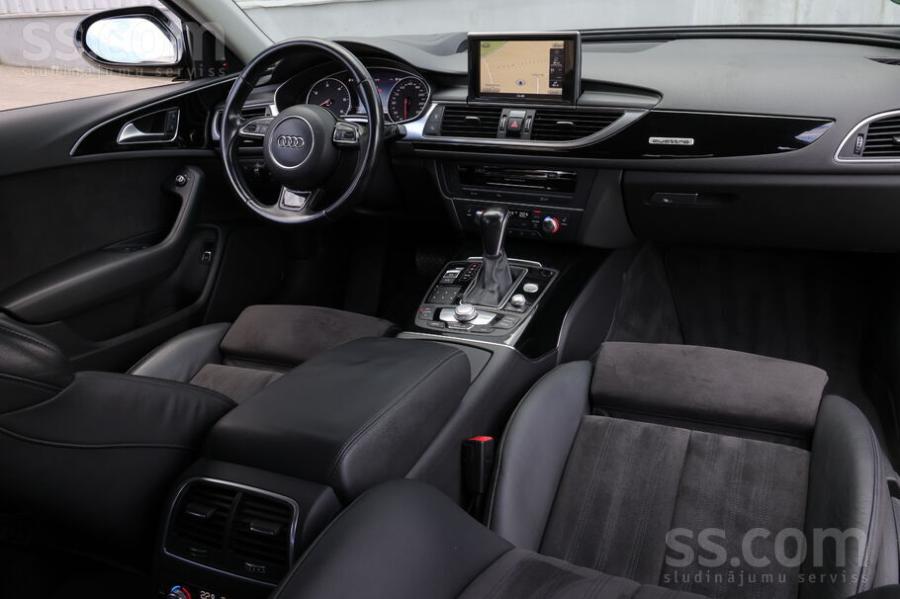 Melns Audi A6 2015 Tukums, ar dzinēja tilpumu 3.00 L un nobraukumu 252 tūkst. km par 15500 €, foto 6 vietnē AUTOMOTO.COM.LV