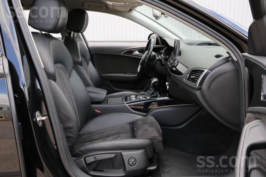 Melns Audi A6 2015 Tukums, ar dzinēja tilpumu 3.00 L un nobraukumu 252 tūkst. km par 15500 €, foto 7 vietnē AUTOMOTO.COM.LV