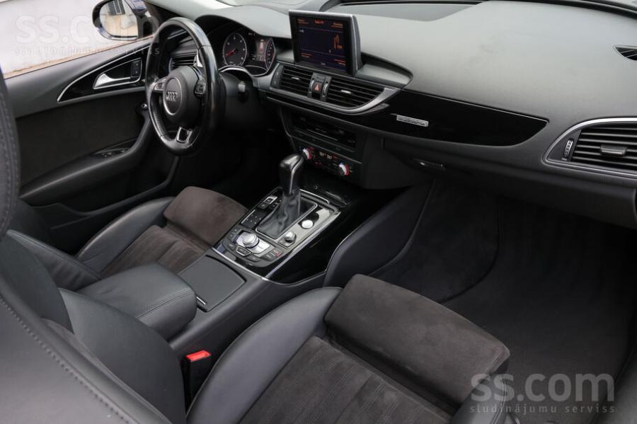 Melns Audi A6 2015 Tukums, ar dzinēja tilpumu 3.00 L un nobraukumu 252 tūkst. km par 15500 €, foto 8 vietnē AUTOMOTO.COM.LV