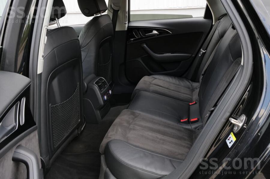 Melns Audi A6 2015 Tukums, ar dzinēja tilpumu 3.00 L un nobraukumu 252 tūkst. km par 15500 €, foto 12 vietnē AUTOMOTO.COM.LV