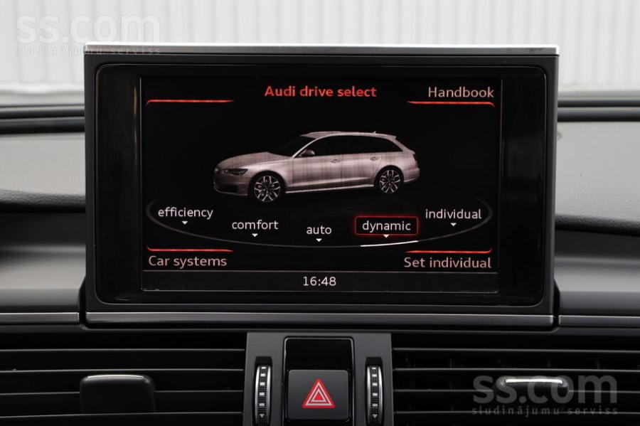 Melns Audi A6 2015 Tukums, ar dzinēja tilpumu 3.00 L un nobraukumu 252 tūkst. km par 15500 €, foto 18 vietnē AUTOMOTO.COM.LV
