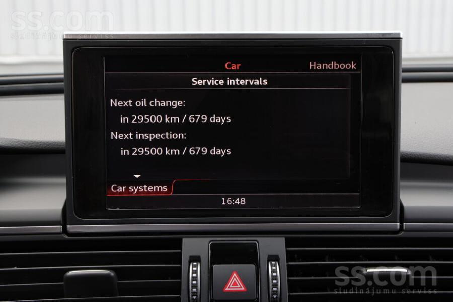 Melns Audi A6 2015 Tukums, ar dzinēja tilpumu 3.00 L un nobraukumu 252 tūkst. km par 15500 €, foto 22 vietnē AUTOMOTO.COM.LV