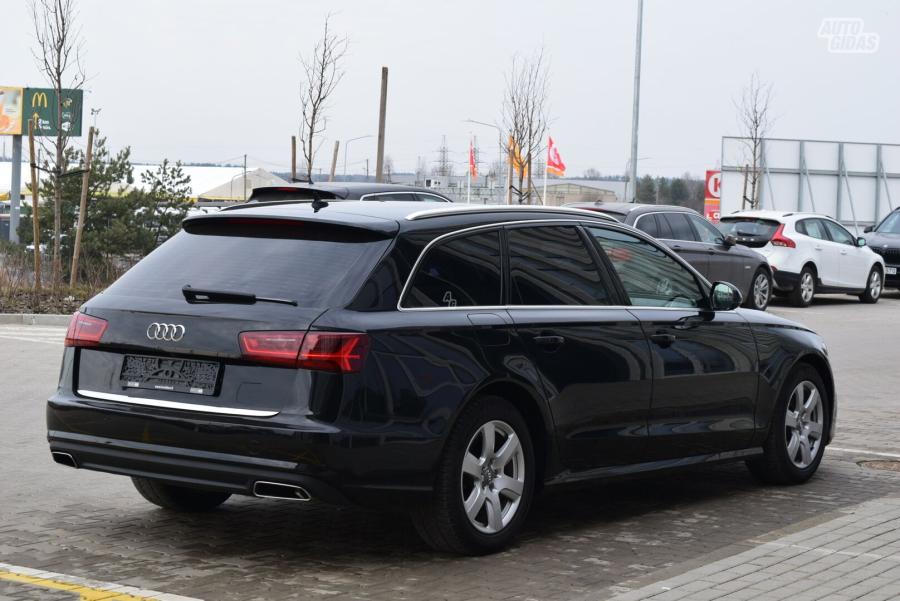 Melns Audi A6 2015 Viļņa, ar dzinēja tilpumu 2.00 L un nobraukumu 266 tūkst. km par 12900 €, foto 5 vietnē AUTOMOTO.COM.LV