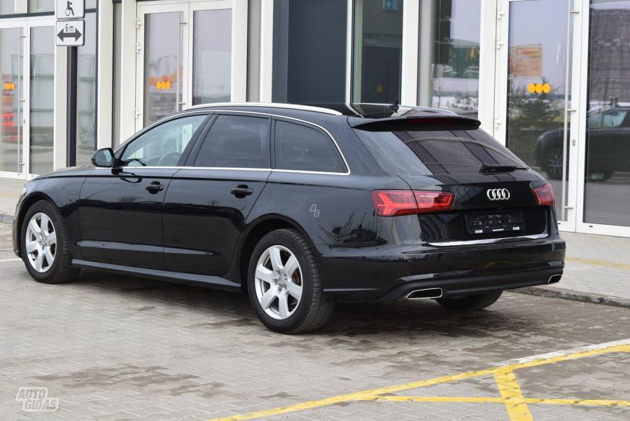 Melns Audi A6 2015 Viļņa, ar dzinēja tilpumu 2.00 L un nobraukumu 266 tūkst. km par 12900 €, foto 7 vietnē AUTOMOTO.COM.LV