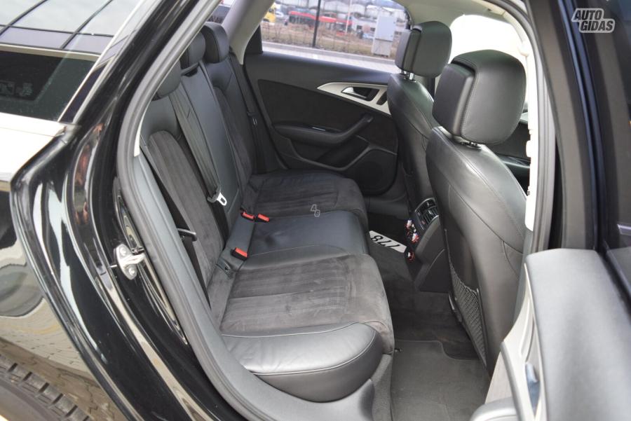 Melns Audi A6 2015 Viļņa, ar dzinēja tilpumu 2.00 L un nobraukumu 266 tūkst. km par 12900 €, foto 12 vietnē AUTOMOTO.COM.LV