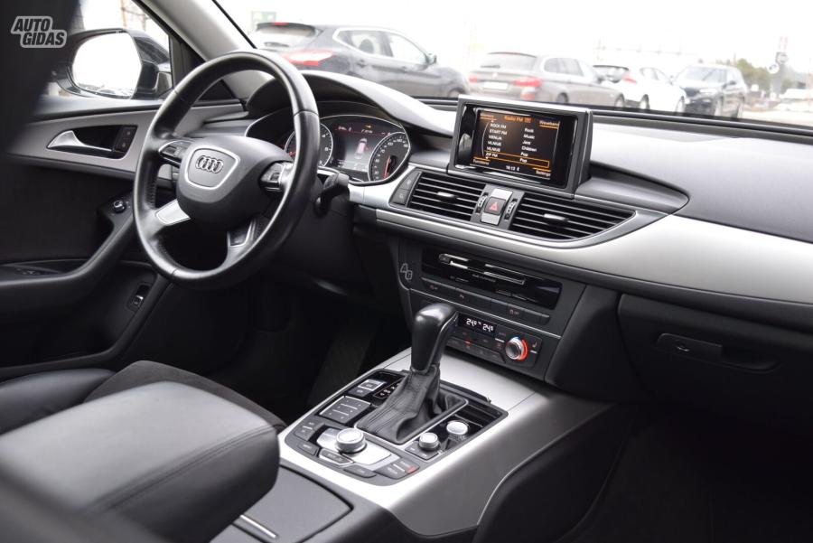 Melns Audi A6 2015 Viļņa, ar dzinēja tilpumu 2.00 L un nobraukumu 266 tūkst. km par 12900 €, foto 14 vietnē AUTOMOTO.COM.LV