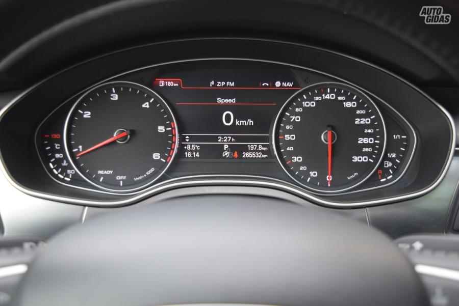 Melns Audi A6 2015 Viļņa, ar dzinēja tilpumu 2.00 L un nobraukumu 266 tūkst. km par 12900 €, foto 21 vietnē AUTOMOTO.COM.LV
