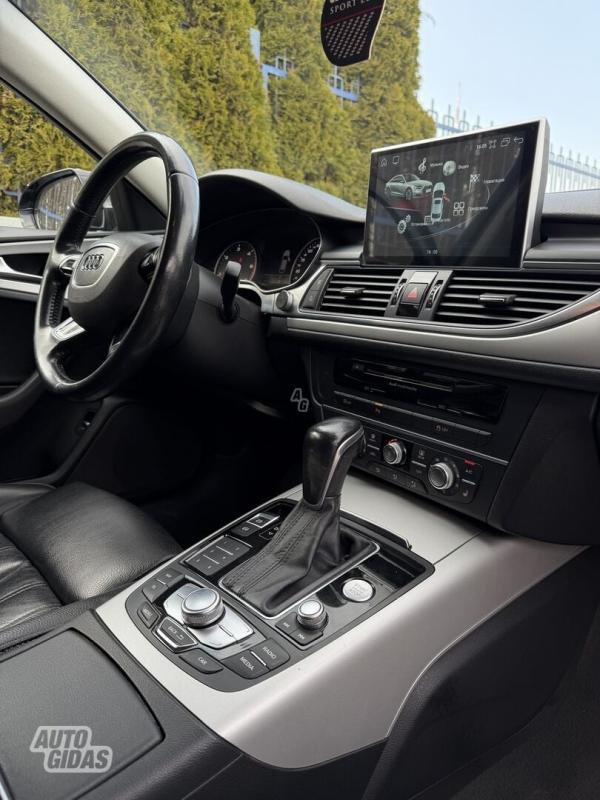 Black Audi A6 2015 in Vilnius, with an engine capacity of 2.00 L and mileage of 391 thousand km for 11000 €, photo 9 on AUTOMOTO.COM.LV