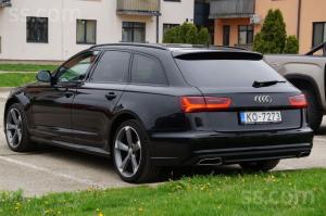 Black Audi A6 2015 in Riga, with an engine capacity of 2.00 L and mileage of 246 thousand km for 12500 €, photo 4 on AUTOMOTO.COM.LV