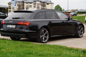 Black Audi A6 2015 in Riga, with an engine capacity of 2.00 L and mileage of 246 thousand km for 12500 €, photo 5 on AUTOMOTO.COM.LV