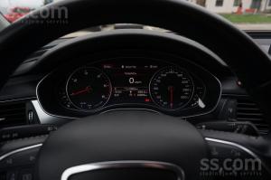 Black Audi A6 2015 in Riga, with an engine capacity of 2.00 L and mileage of 246 thousand km for 12500 €, photo 6 on AUTOMOTO.COM.LV