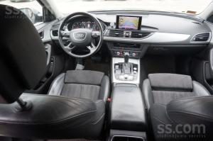 Black Audi A6 2015 in Riga, with an engine capacity of 2.00 L and mileage of 246 thousand km for 12500 €, photo 7 on AUTOMOTO.COM.LV