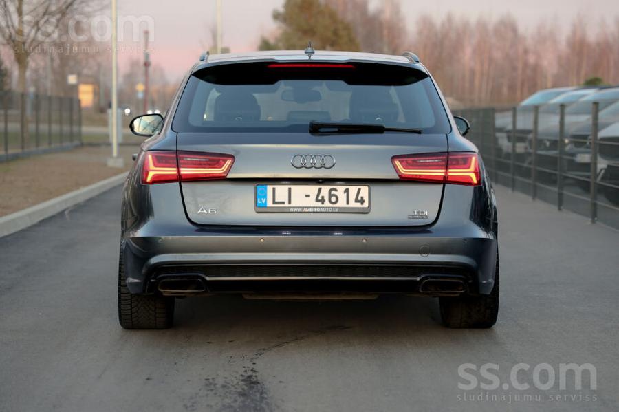 Melns Audi A6 2015 Jelgava, ar dzinēja tilpumu 3.00 L un nobraukumu 0 tūkst. km par 15500 €, foto 6 vietnē AUTOMOTO.COM.LV