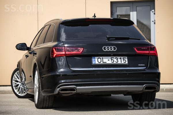 Melns Audi A6 2015 Tukums, ar dzinēja tilpumu 3.00 L un nobraukumu 292 tūkst. km par 18700 €, foto 6 vietnē AUTOMOTO.COM.LV