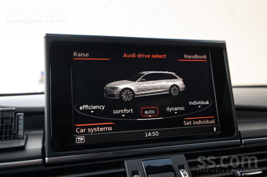 Melns Audi A6 2015 Tukums, ar dzinēja tilpumu 3.00 L un nobraukumu 292 tūkst. km par 18700 €, foto 30 vietnē AUTOMOTO.COM.LV