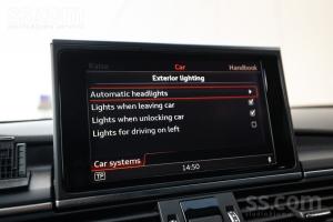 Melns Audi A6 2015 Tukums, ar dzinēja tilpumu 3.00 L un nobraukumu 292 tūkst. km par 18700 €, foto 31 vietnē AUTOMOTO.COM.LV