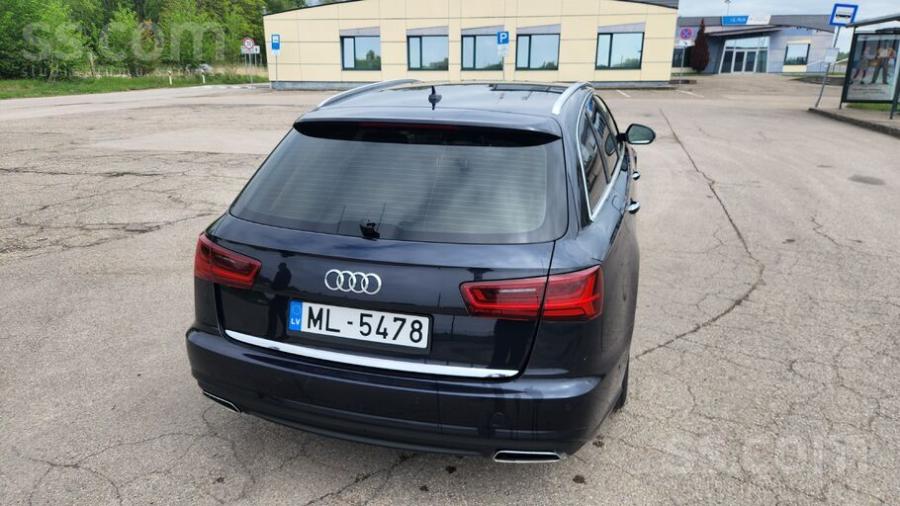Melns Audi A6 2015 Liepāja, ar dzinēja tilpumu 2.00 L un nobraukumu 258 tūkst. km par 11000 €, foto 6 vietnē AUTOMOTO.COM.LV